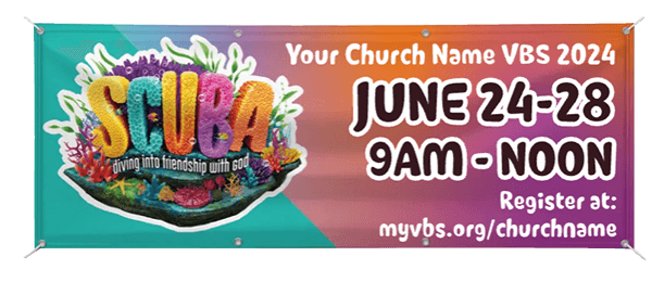 Customized VBS Products | Banners, Shirts, Postcards for VBS 2024